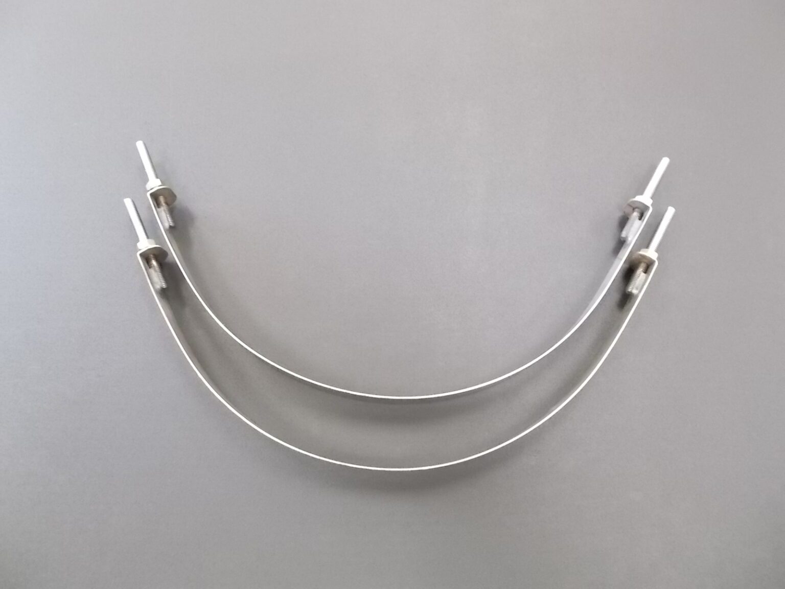 Dirks1043 - Peterbilt Polished Stainless Steel Air Tank Straps For 8 ...