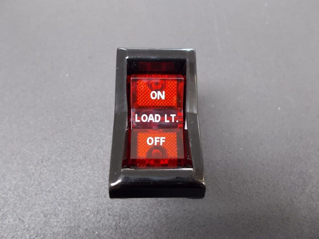 Dirks1391 - Peterbilt Load Rocker Switch, Red Lighted - Dirk's Classic ...