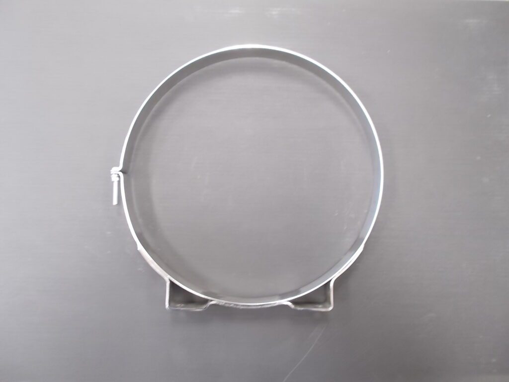 Dirks1617 - Polished Stainless Steel 15" Air Cleaner Mounting Strap For ...