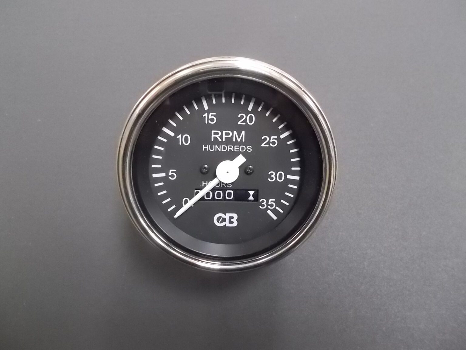 Dirks1548 - 3-3/8" Mechanical Tachometer With Hour Meter - Dirk's ...