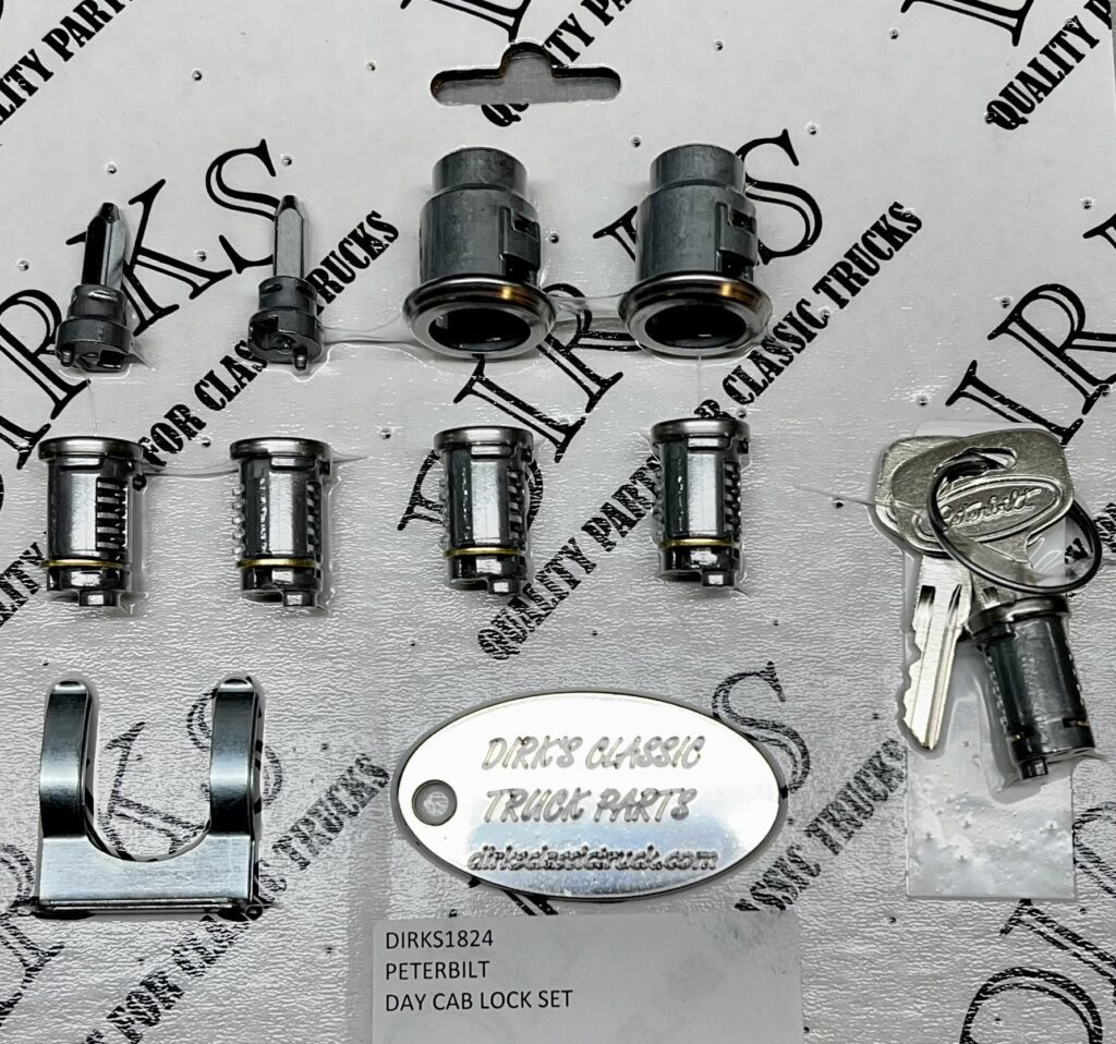 Dirks1824 - Peterbilt Day Cab Door Lock Set - Dirk's Classic Truck