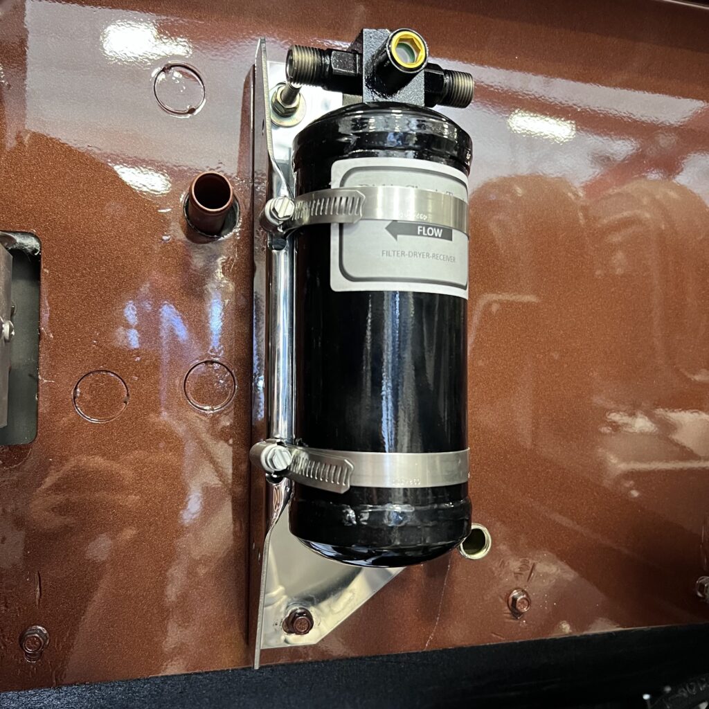 Dirks1983 - Receiver Drier Mounting Bracket - Polished Stainless Steel ...