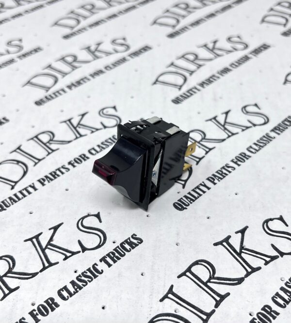 Dirks2004 - Rocker Switch - Red Kenworth Style 2 Terminal - Dirk's ...